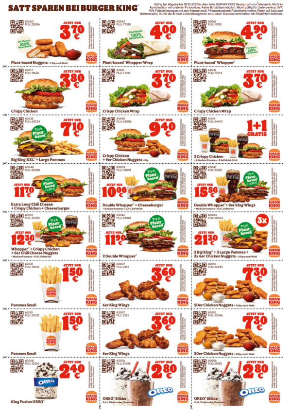 Burger King Gutscheine & Coupons 2025 - DailyDeal.de