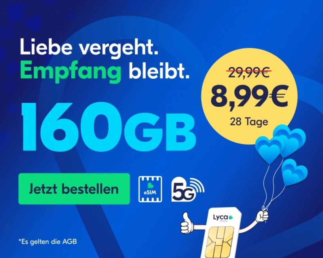 Lycamobile International Plus XL-Tarif - DailyDeal.de